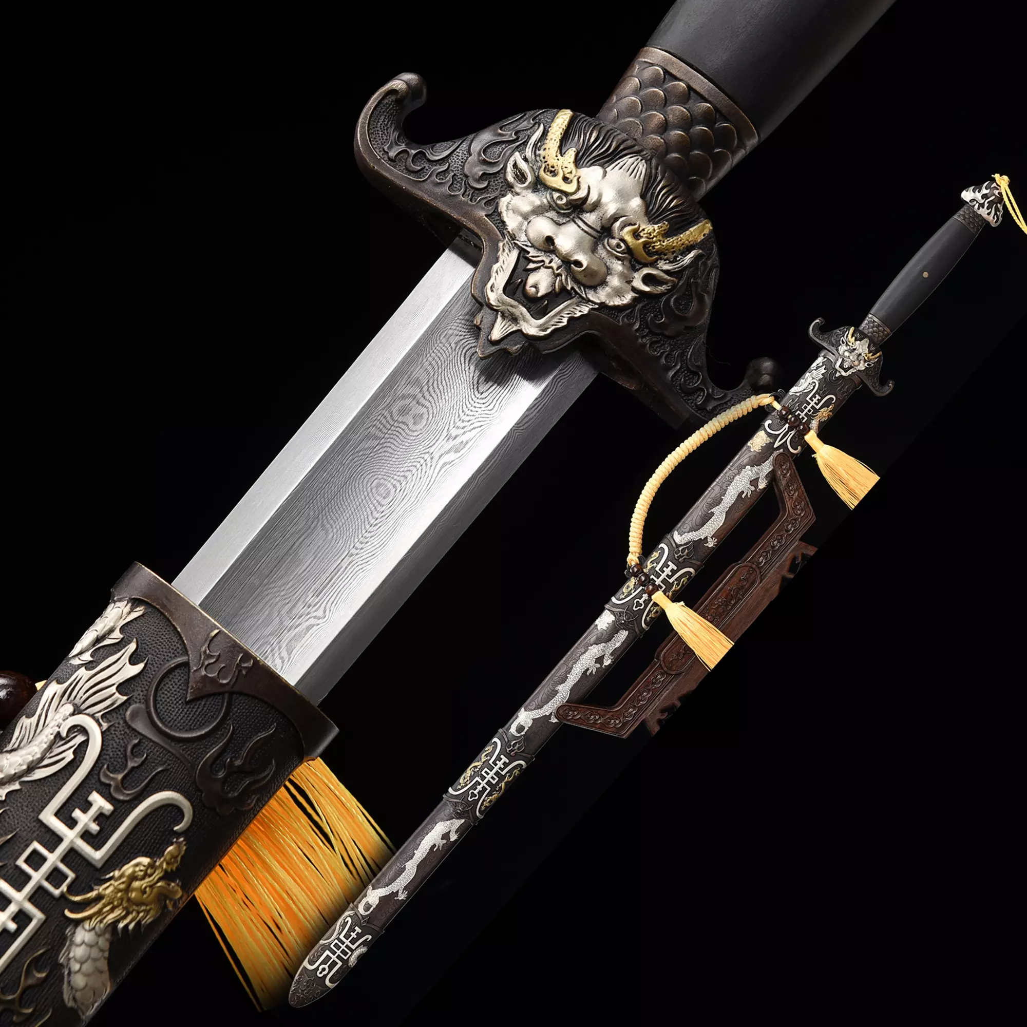 Han Sword | High-performance 1000 Layer Folded Steel Chinese Han ...