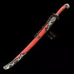 Qing Dao Sword | High-performance Chinese Qing Dynasty Sword With Red ...