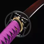 Purple Katana | Handmade Japanese Katana Sword With Purple Blade ...