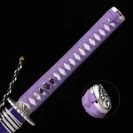 Purple Katana | Handcrafted 1090 Carbon Steel Katana With Purple Blade ...