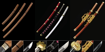 Katana Set Of 3 For Sale – Matched Carbon Steel Trio | TrueKatana