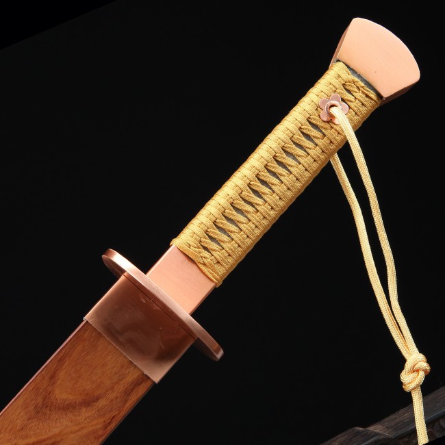 Espada Ancha China Espada Ancha De 9 Anillos, Arma Tradicional China
