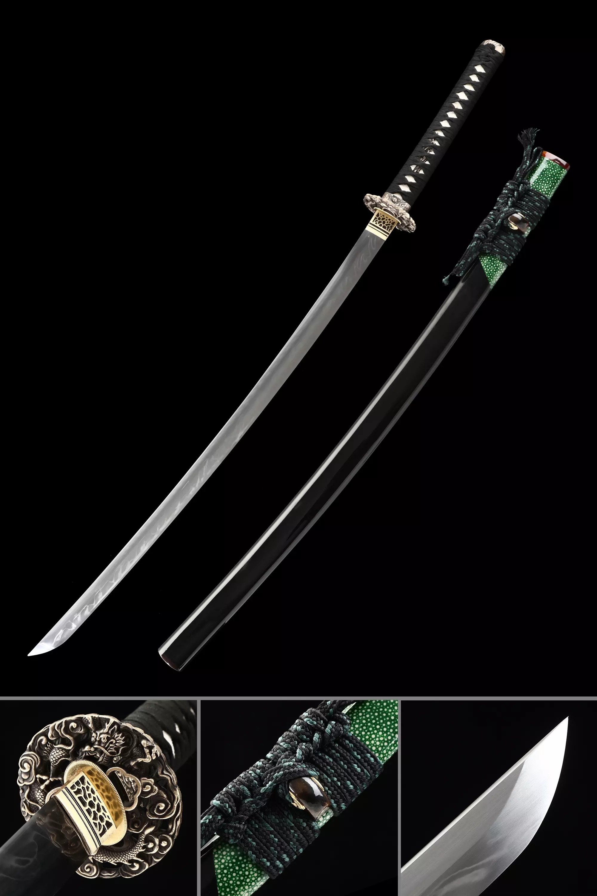 Véritable épée De Samouraï | Fait à La Main Japonais Samurai Sword ...