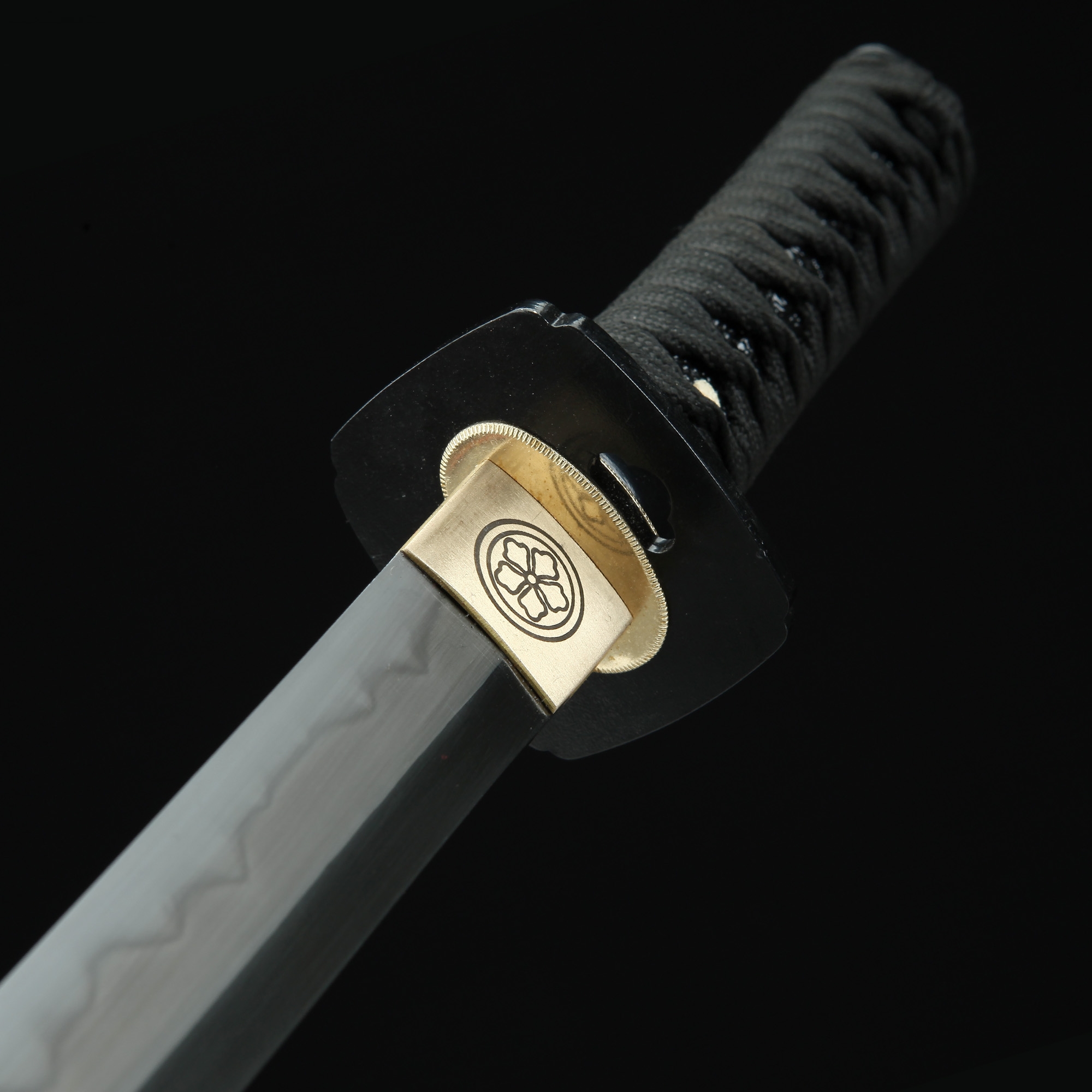 Handmade T10 Carbon Steel Real Hamon Sharpening Straight Blade Japanese ...