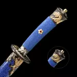 Qing Dao Sword | High-performance Chinese Qing Dynasty Sword With Blue ...