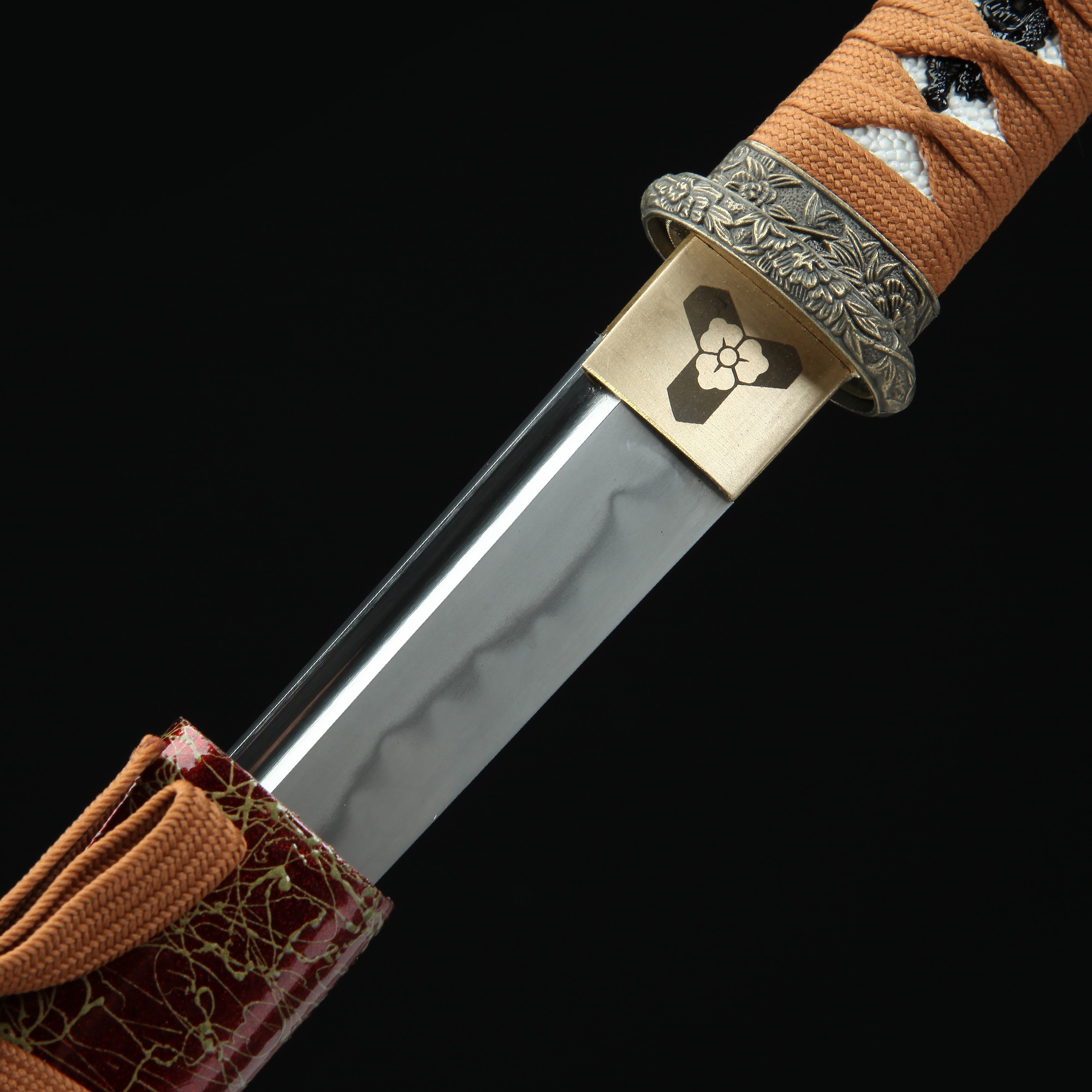 Handmade T10 Carbon Steel Real Hamon Sharpening Japanese Hamidashi ...