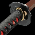 Katana Sword | Handmade Red Japanese Katana Sword With High Manganese ...