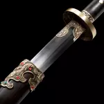 Qing Dao Sword | High-performance Chinese Qing Dynasty Sword With Black ...