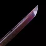 Purple Katana | Handmade Japanese Katana Sword With Purple Blade ...
