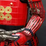 Handmade Red Japanese Samurai Armor For Yukimura Sanada With Deer ...