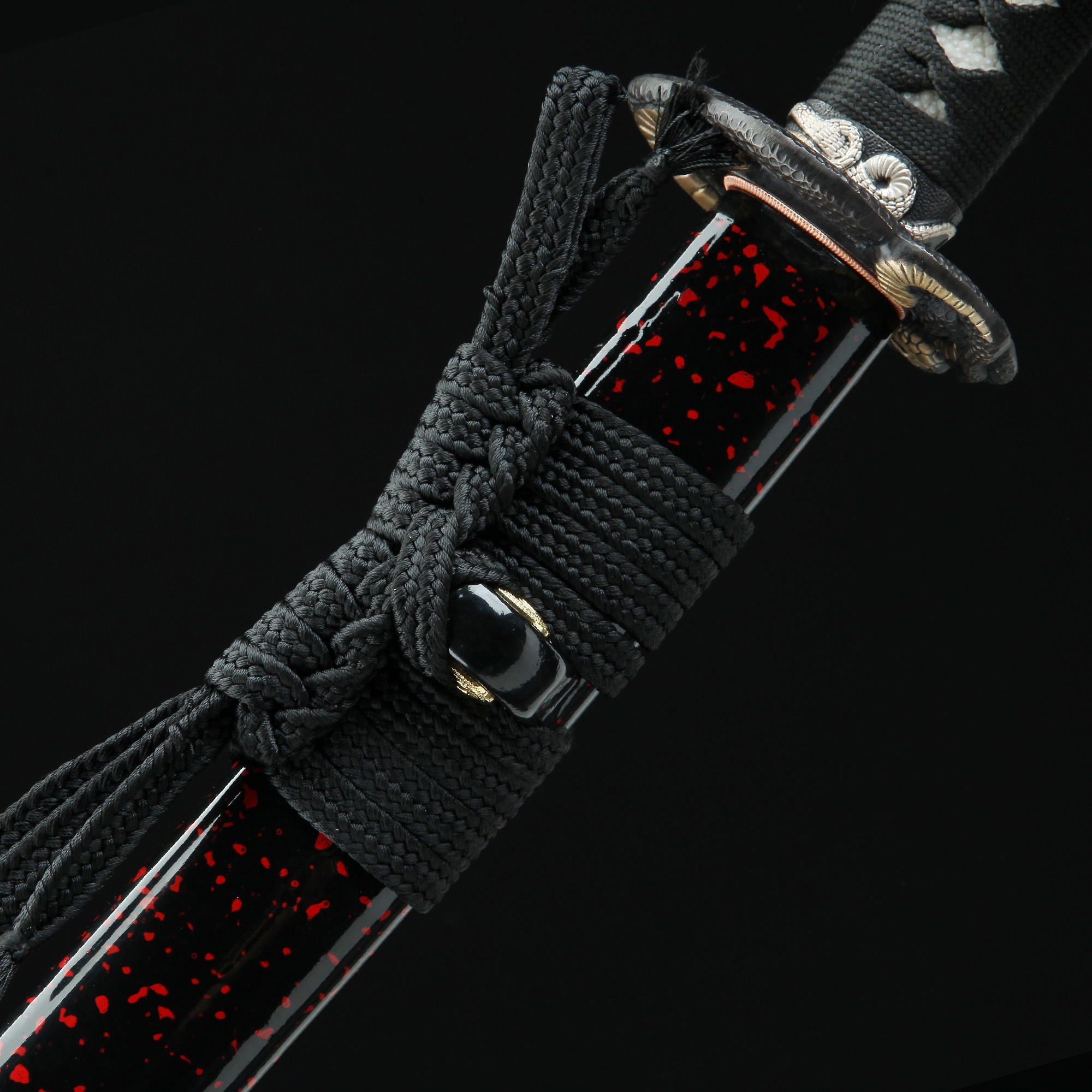 High-performance Pattern Steel Real Japanese Samurai Katana Sword With ...