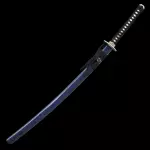 Blue Katana | High-performance Japanese Katana Sword Pattern Steel With ...